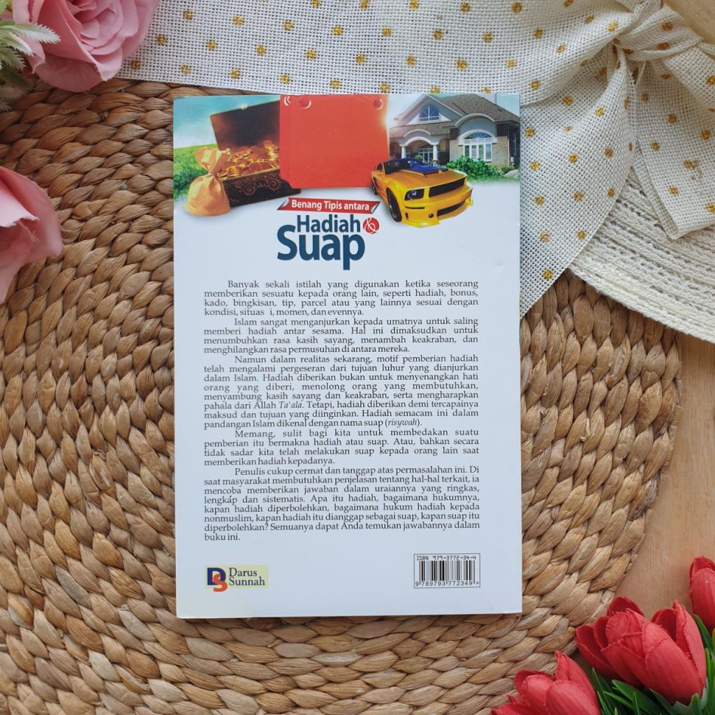 Buku Benang Tipis Antara Hadiah dan Suap - Toko Muslim