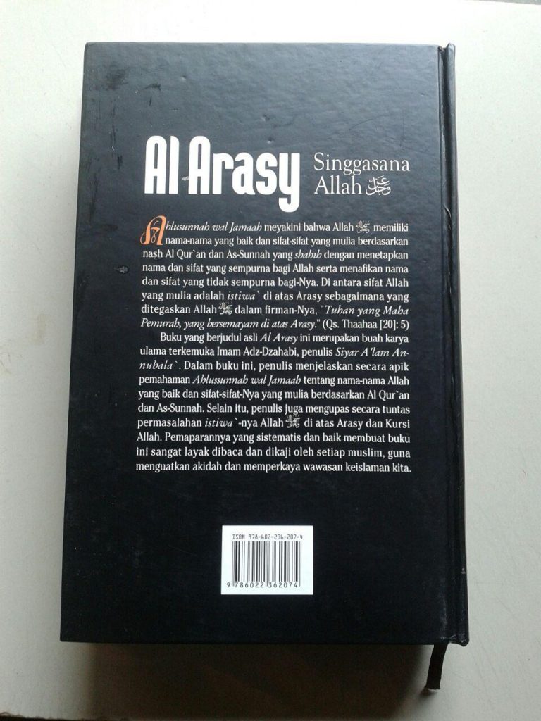 Buku Al Arasy Singgasana Allah Ta'ala - Toko Muslim