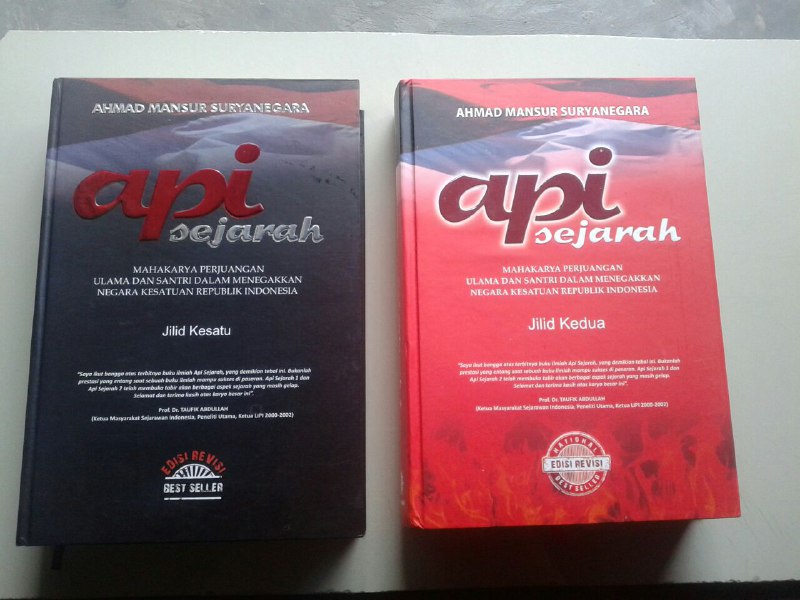 Buku Api Sejarah Mahakarya Perjuangan Ulama Dan Santri Set 2 Jilid ...
