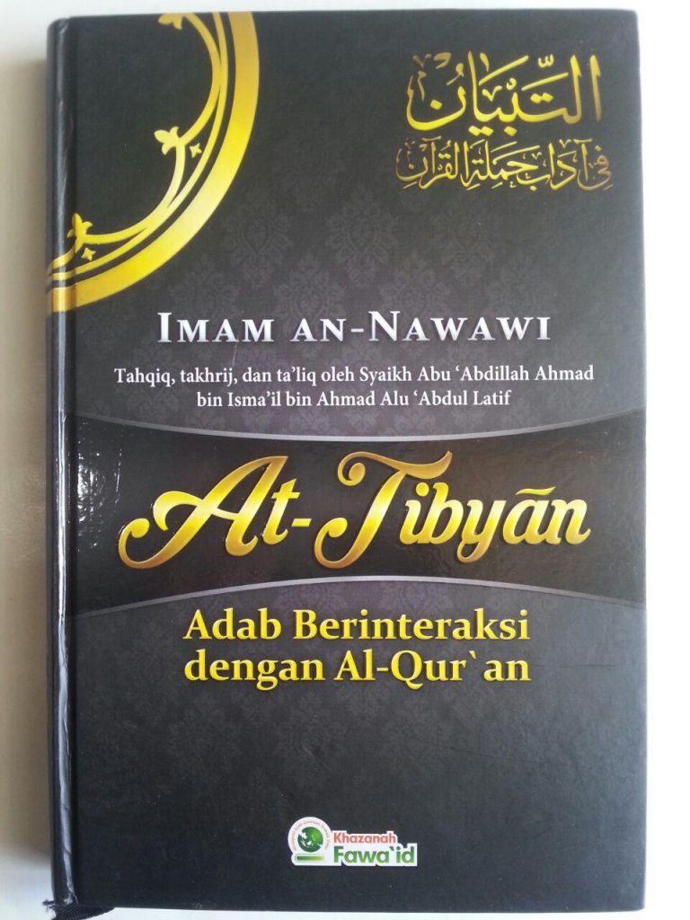 Buku At-Tibyan Adab Berinteraksi Dengan Al-Qur'an - Toko Muslim