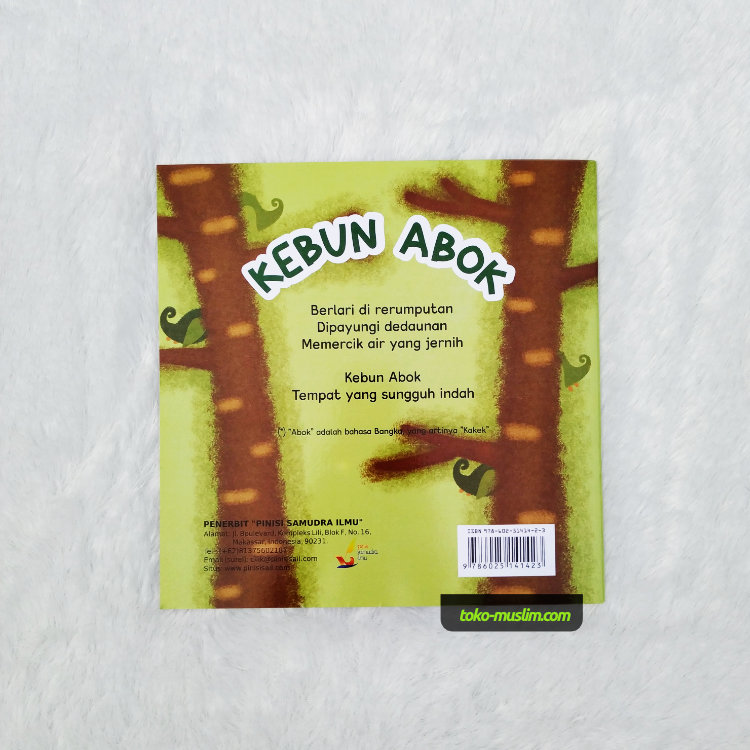 Buku Anak Kebon Abok Tempat Yang Sungguh Indah