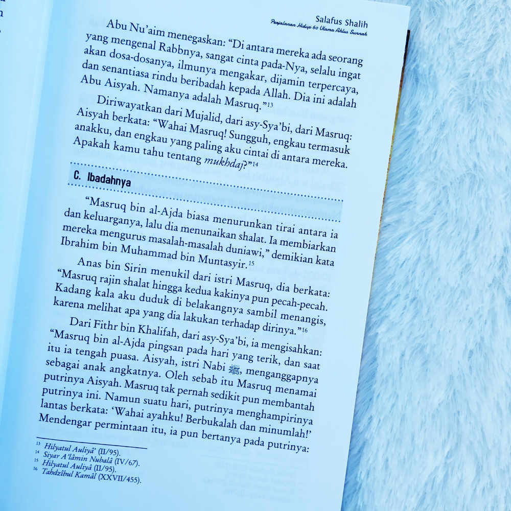 Buku Salafus Shalih Perjalanan Hidup 60 Ulama Ahlus Sunnah 2 Jilid ...