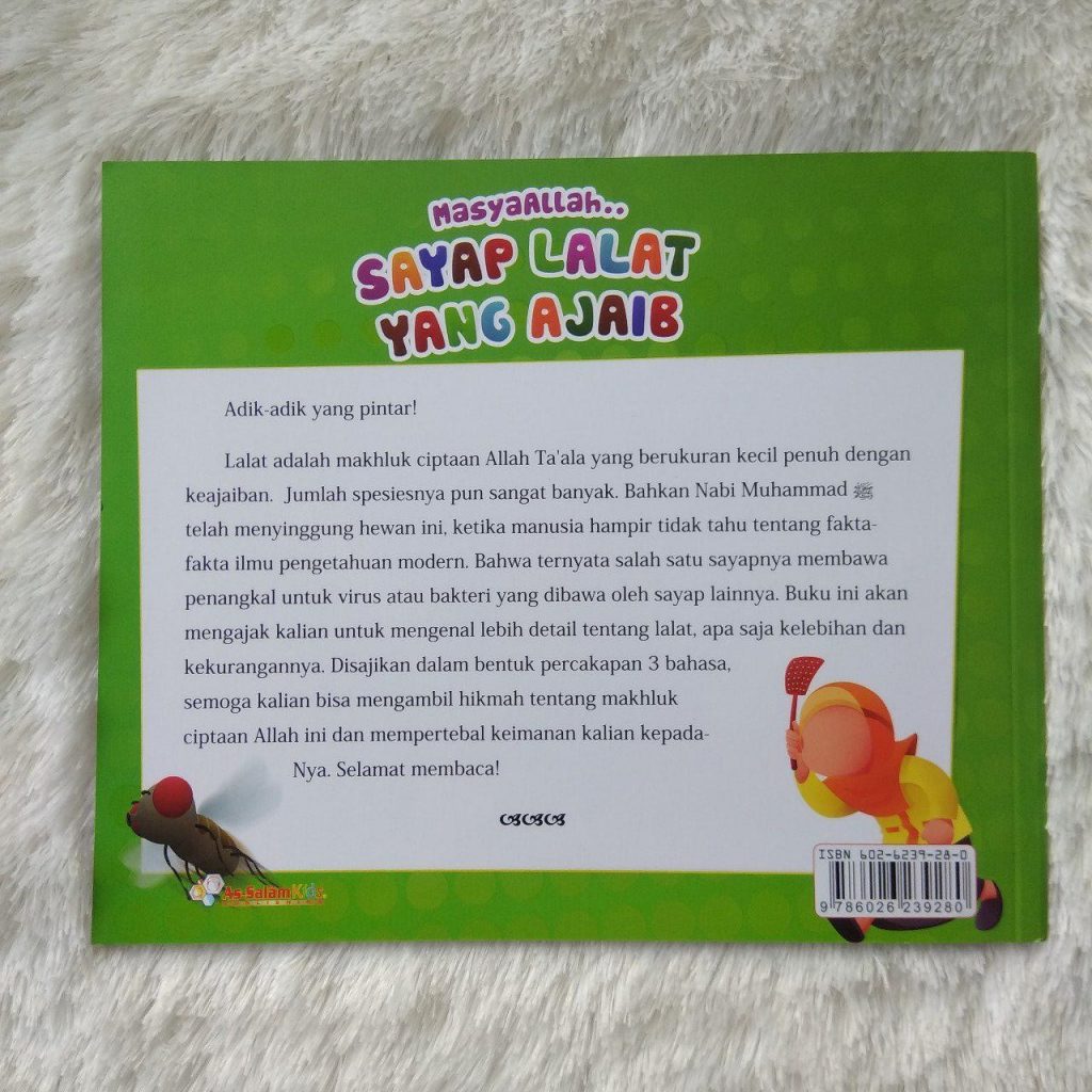 Buku Anak Masya Allah Sayap Lalat Yang Ajaib - Toko Muslim