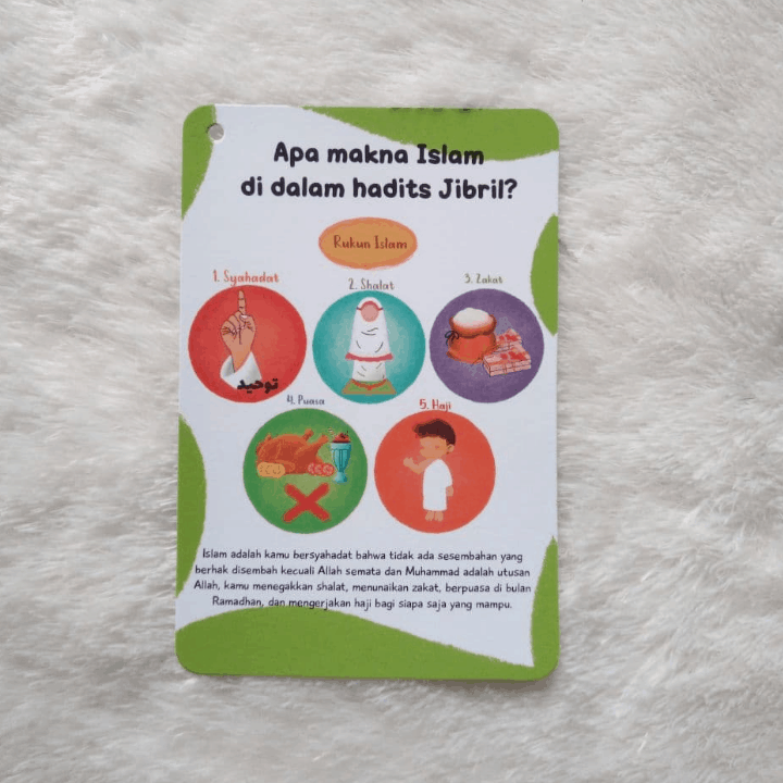 Flash Card 29 Kartu Pertanyaan Tauhid