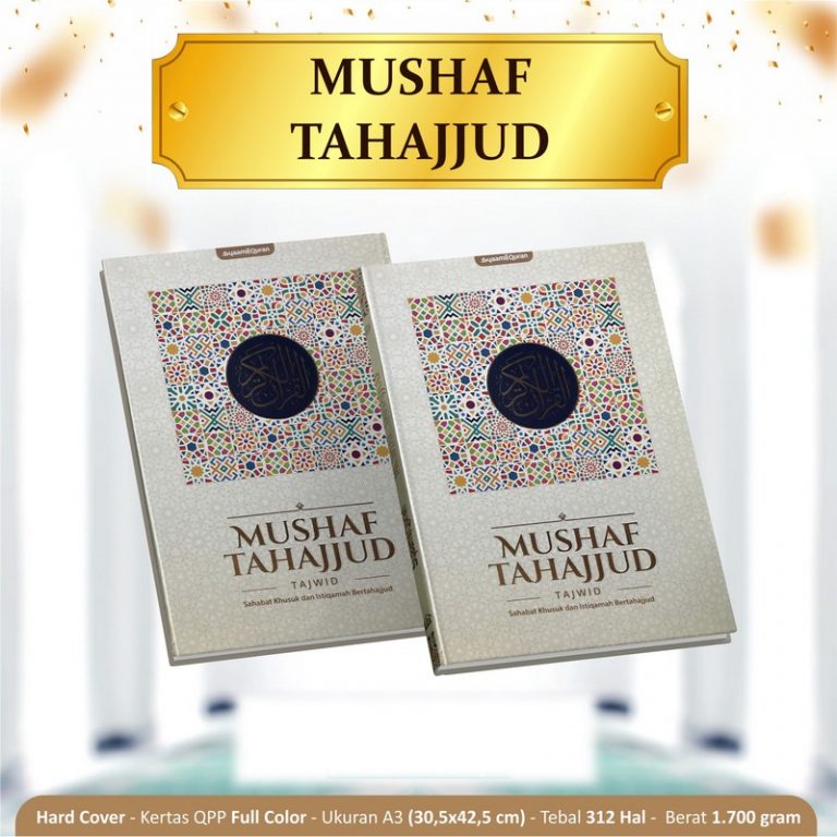 Al-Quran Mushaf Tahajjud Jumbo Ukuran A3 Plus Stand Partitur - Toko Muslim
