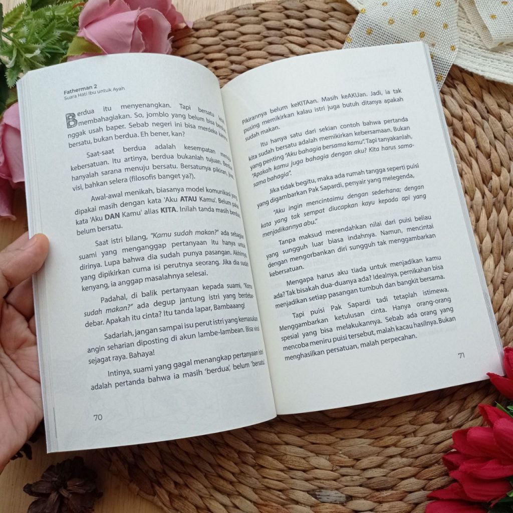 Buku Fatherman 2 Suara Hati Ibu Untuk Ayah - Toko Muslim