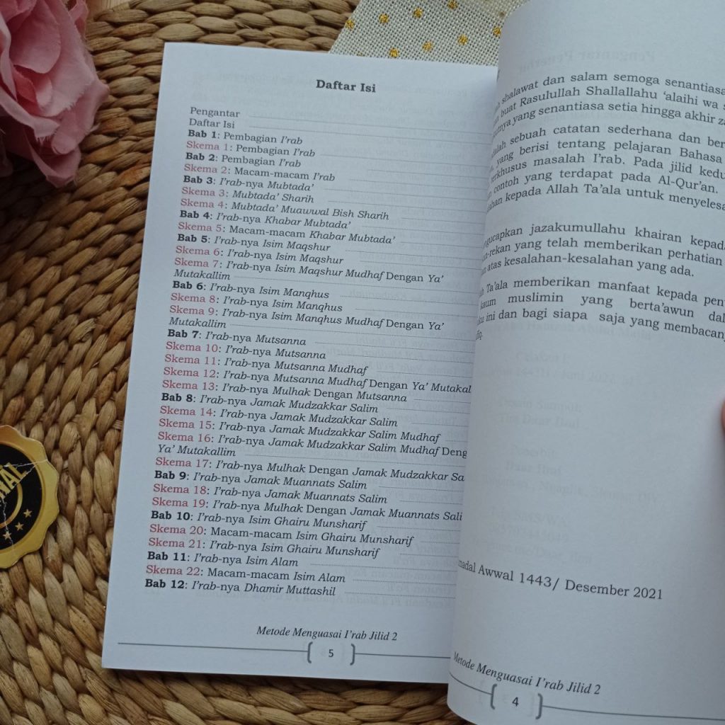Buku Metode Dasar Menguasai I'rab Contoh Dalam Kalimat Jilid 2 - Toko ...