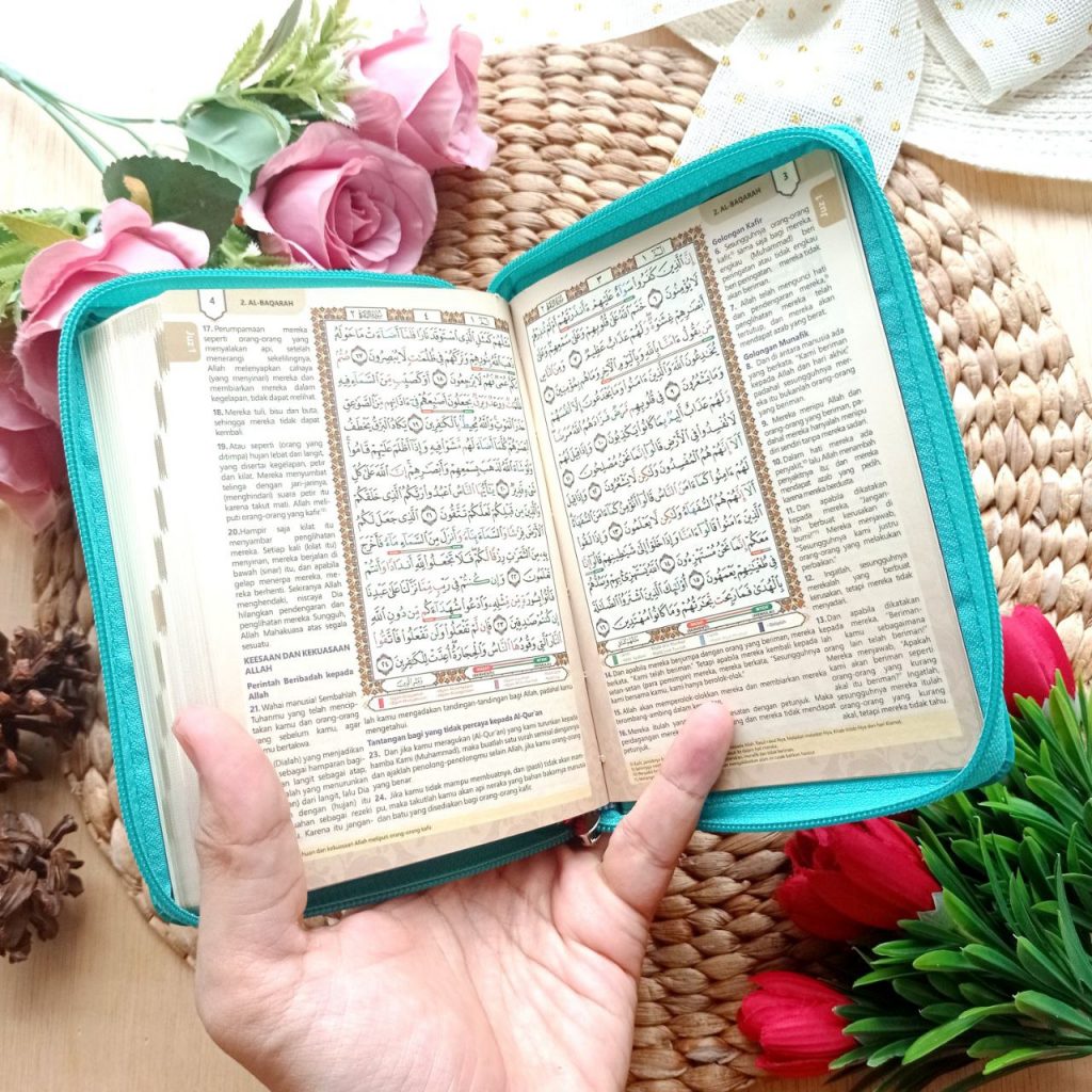 Al-Qur'an Mushaf Al-Mujib Rasm Utsmani Waqaf Ibtida Rit Ukuran A6 ...