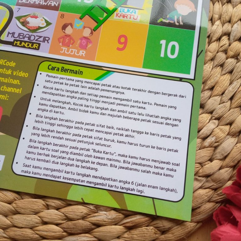 Ladder Dan Slider Permainan Edukasi Anak Islami Ular Tangga Dengan ...