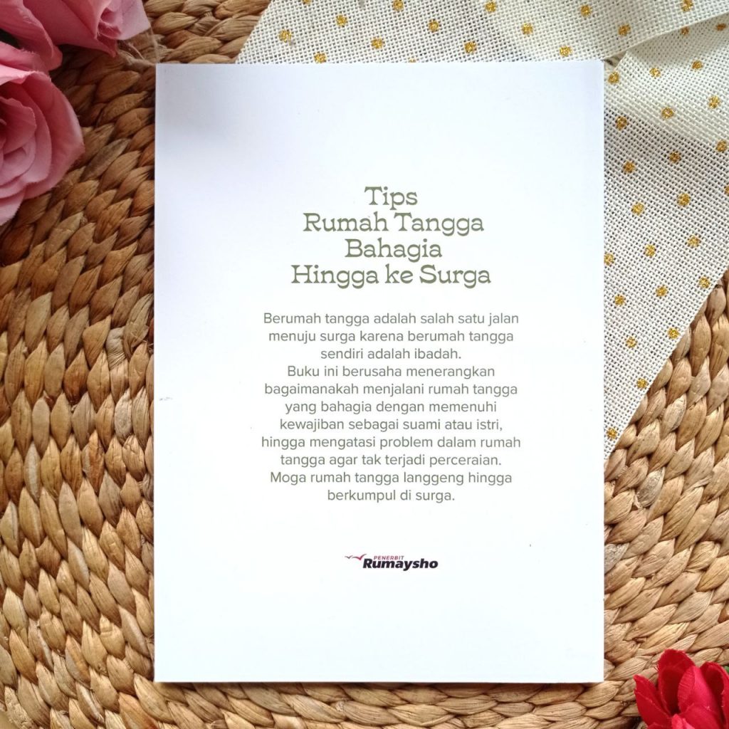 Buku Tips Rumah Tangga Bahagia Hingga Ke Surga - Toko Muslim