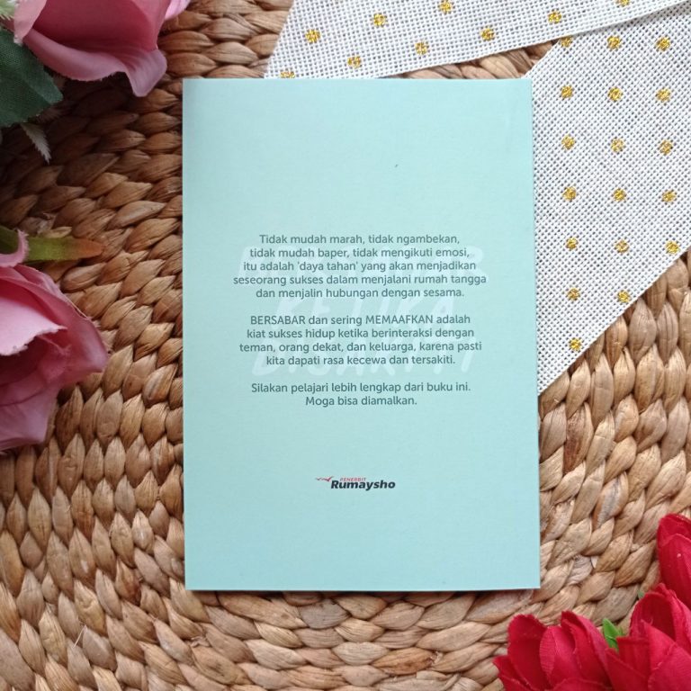Buku Saku Bersabar Ketika Disakiti - Toko Muslim