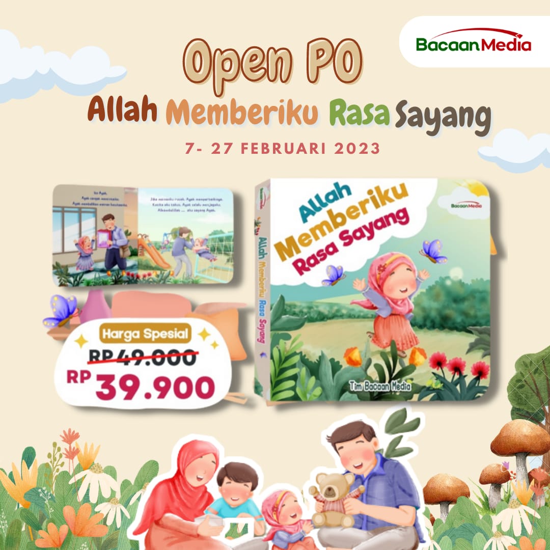 Buku Anak Board Book Allah Memberiku Rasa Sayang (Pre Order) | Toko ...