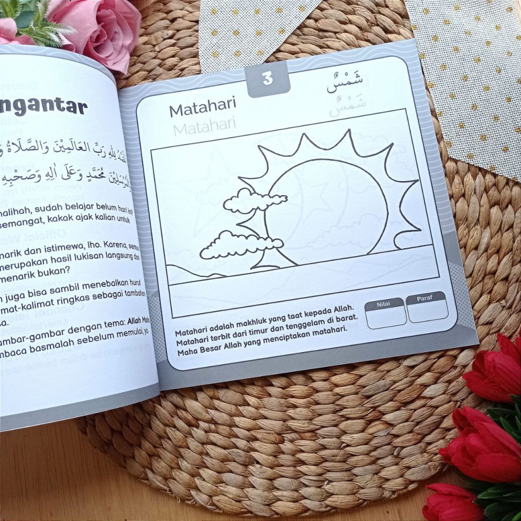 Buku Anak Ayo Mewarnai Tema 1 Allah Maha Pencipta - Toko Muslim