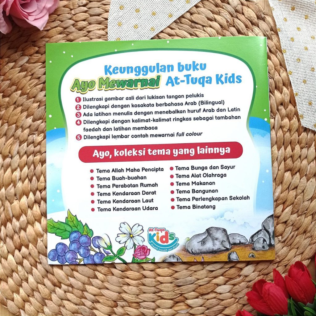 Buku Anak Ayo Mewarnai Tema 1 Allah Maha Pencipta - Toko Muslim