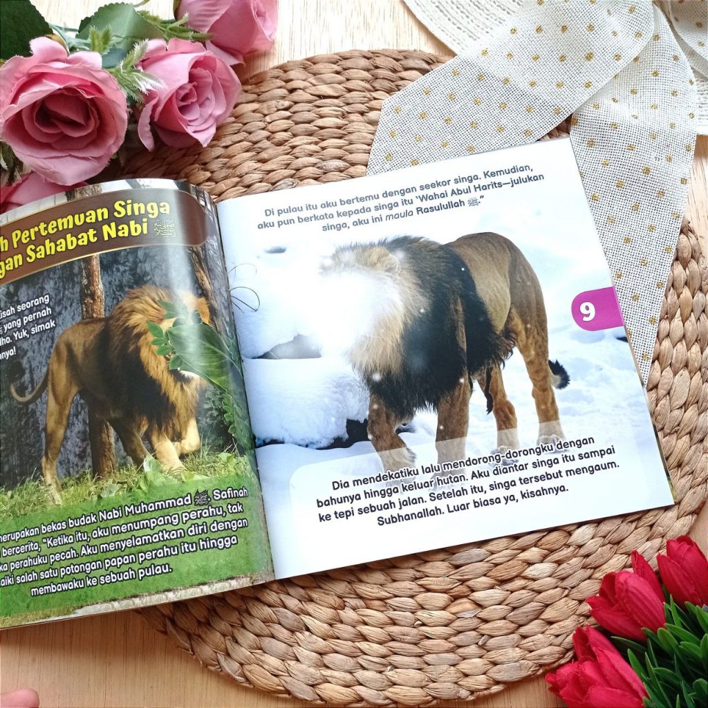 Buku Anak Ensiklopedi Hewan Dalam Al Quran Dan Hadits Seri 1 Singa ...