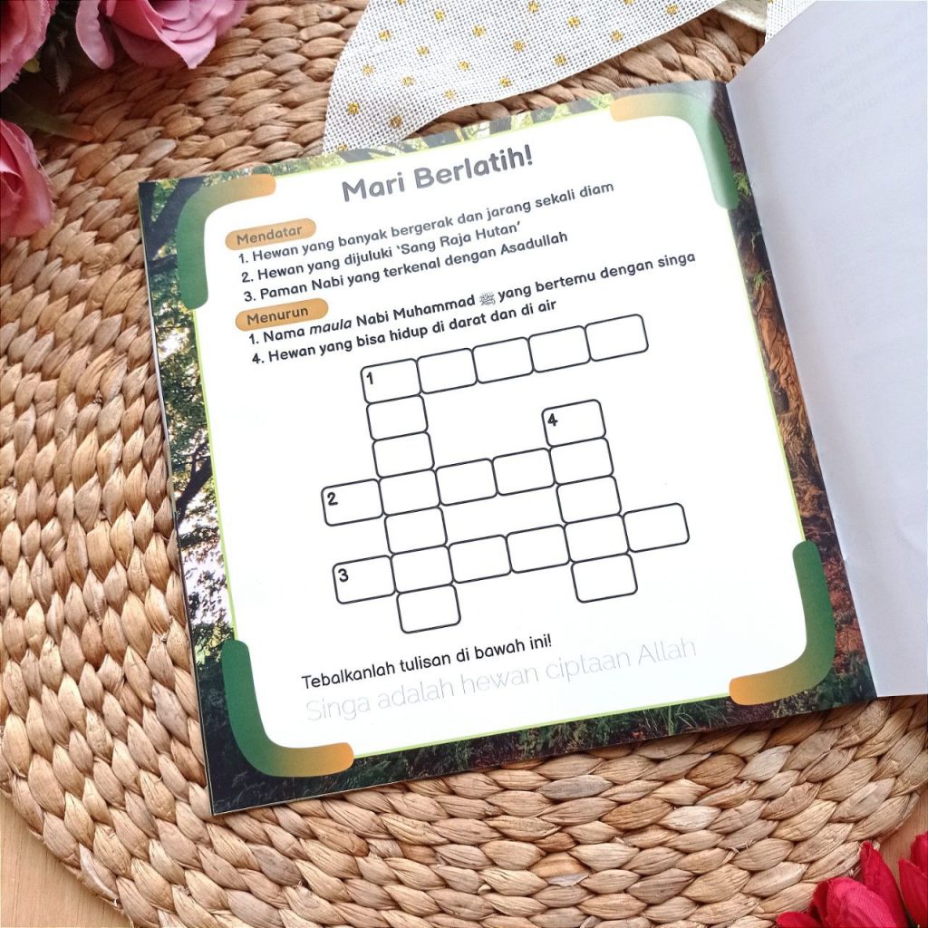 Buku Anak Ensiklopedi Hewan Dalam Al Quran Dan Hadits Seri 1 Singa ...