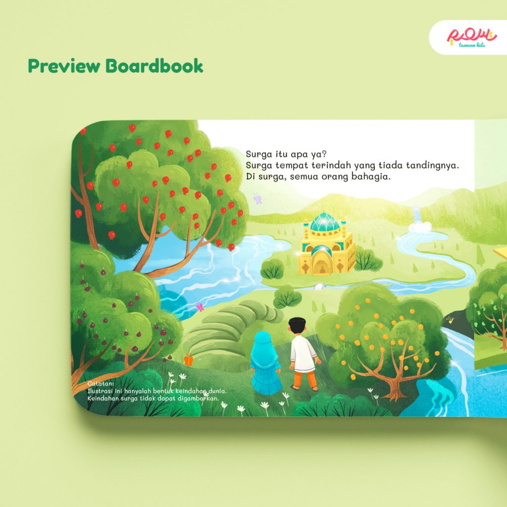 Buku Anak Board Book Kunci Masuk Surga Allah Yang Indah Mengenal Surga ...