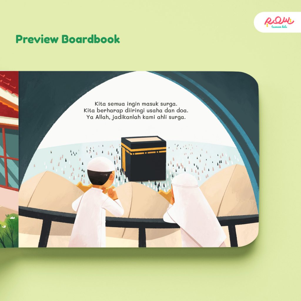 Buku Anak Board Book Kunci Masuk Surga Allah Yang Indah Mengenal Surga ...