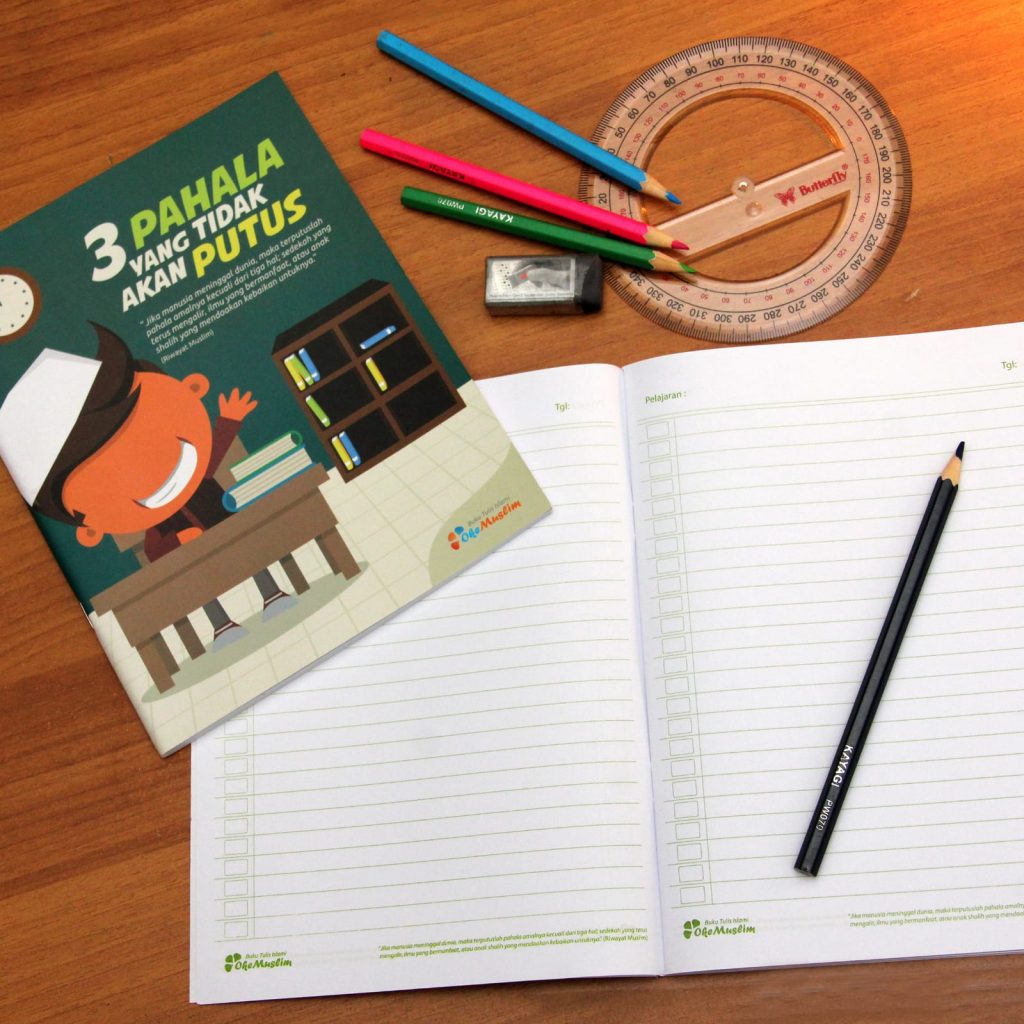 Buku Tulis Islami 1 Pack Isi 10 Buku 5 Cover Tema Agama Islam Nasihat ...