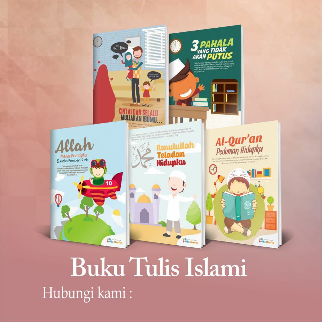 Buku Tulis Islami 1 Pack Isi 10 Buku 5 Cover Tema Agama Islam Nasihat ...