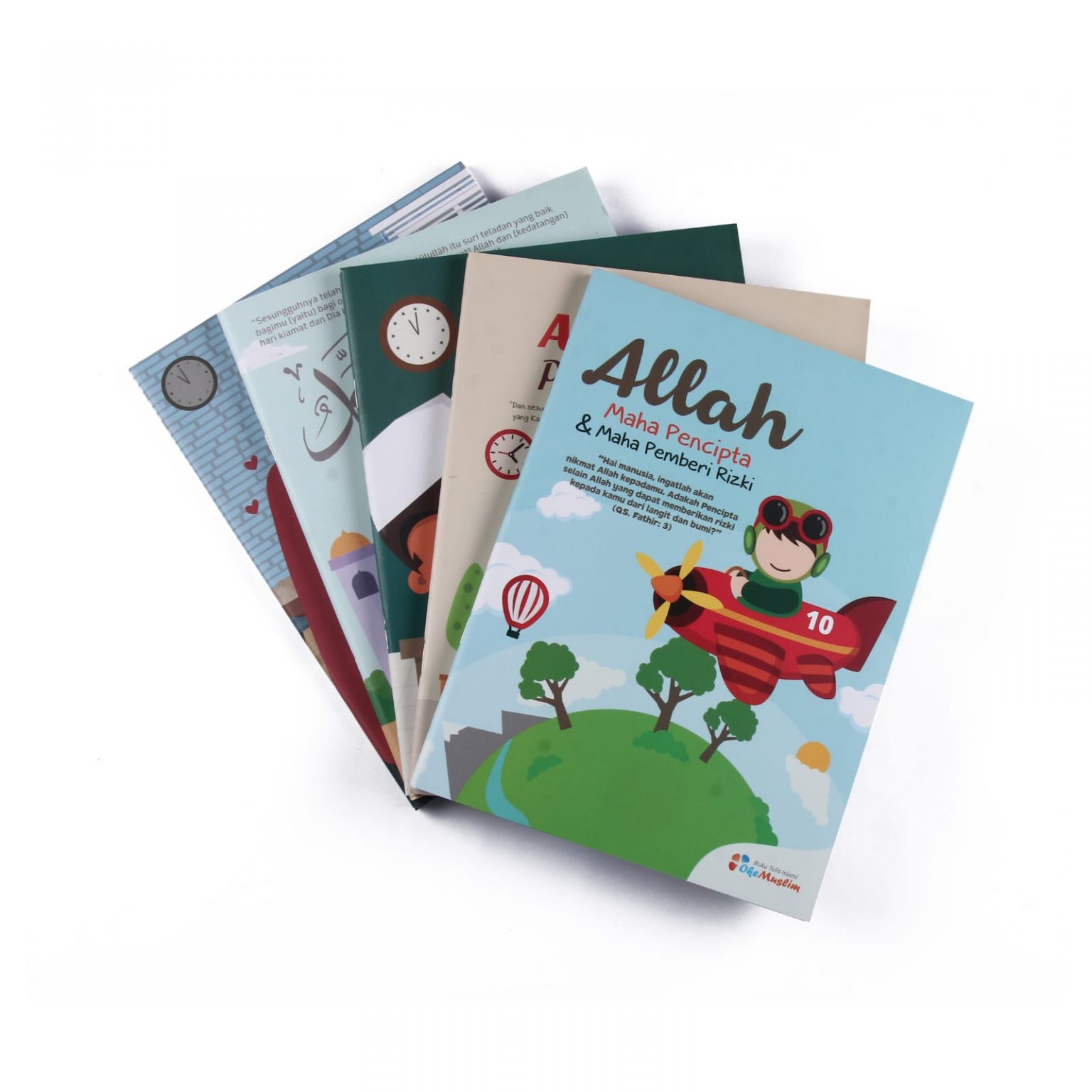Buku Tulis Islami 1 Pack Isi 10 Buku 5 Cover Tema Agama Islam Nasihat ...