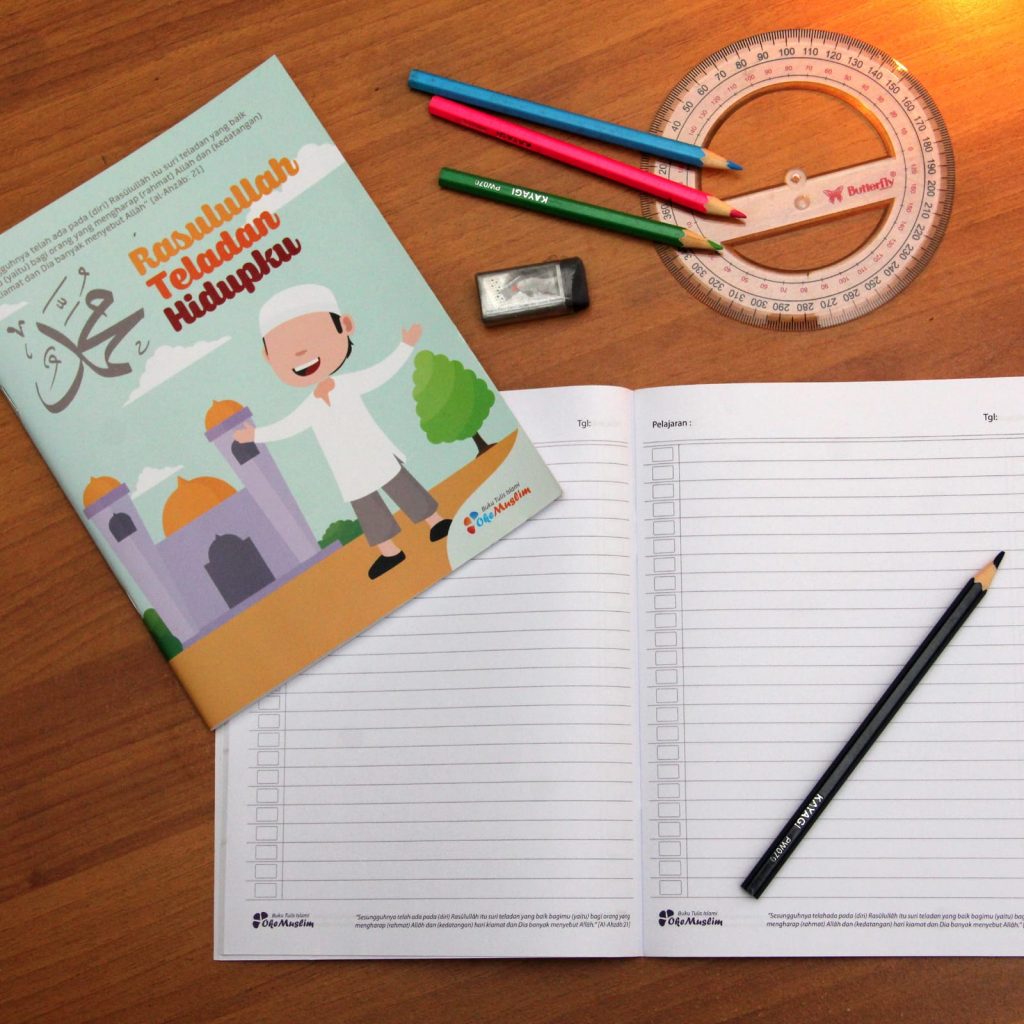 Buku Tulis Islami 1 Pack Isi 10 Buku 5 Cover Tema Agama Islam Nasihat ...