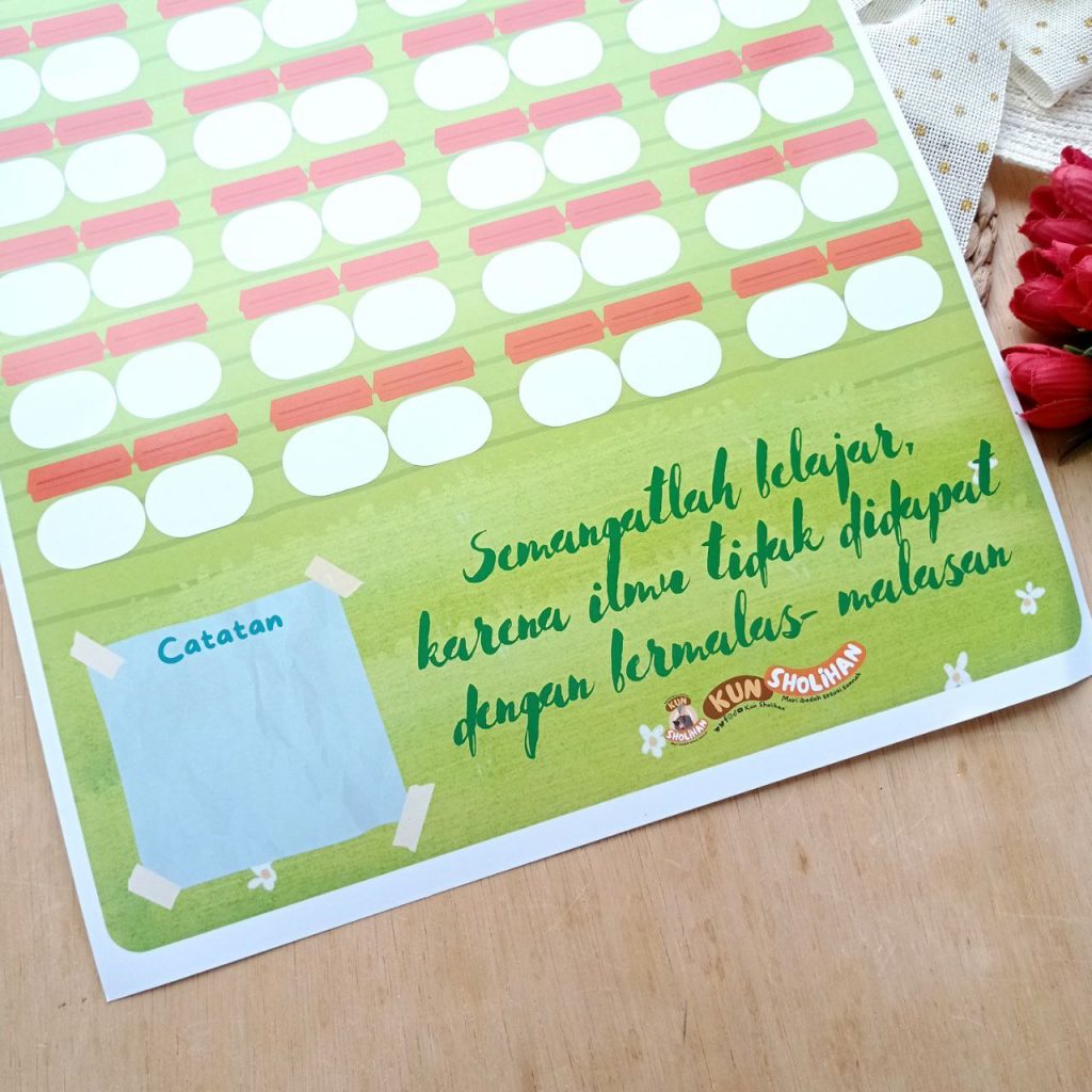 Poster Denah Tempat Duduk - Toko Muslim