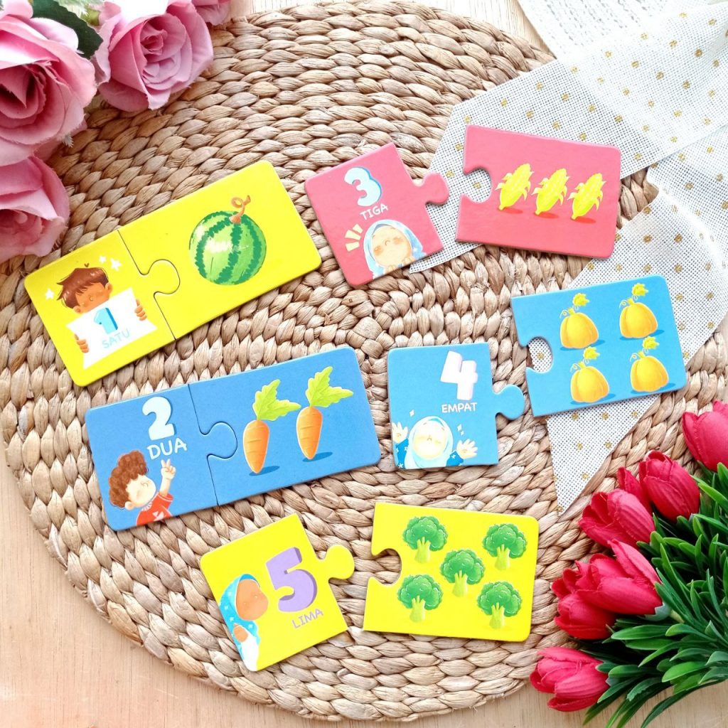 Permainan Pendidikan Anak Puzzle Angka 1 Sampai 20 - Toko Muslim