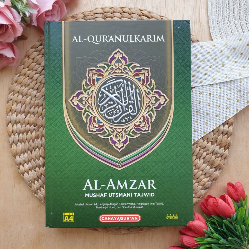 Al-Qur'an Mushaf Utsmani Tajwid Al-Amzar Ukuran A4 - Toko Muslim