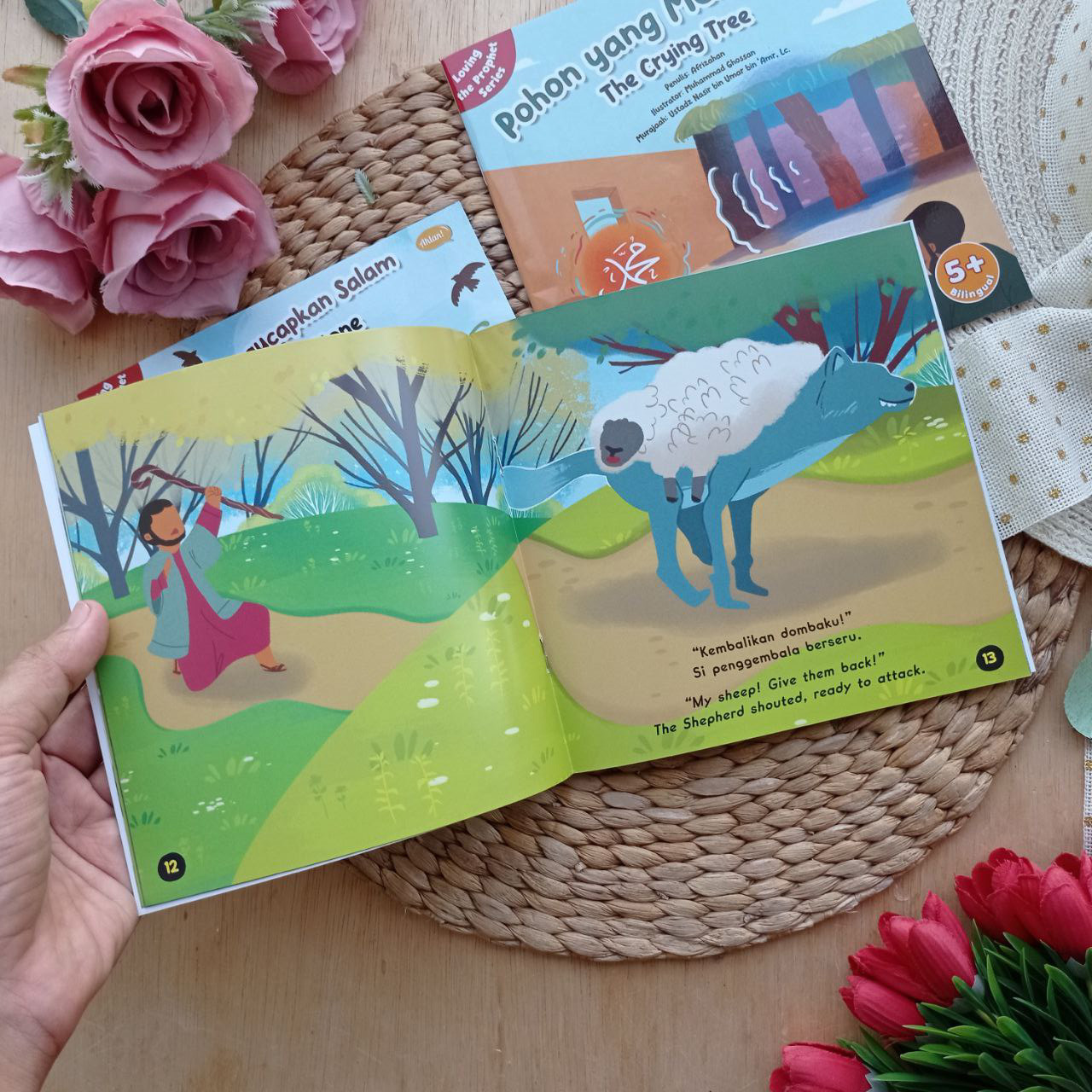 Buku Anak Loving The Prophet Series Kisah Pohon Batu Serigala Set 3 ...