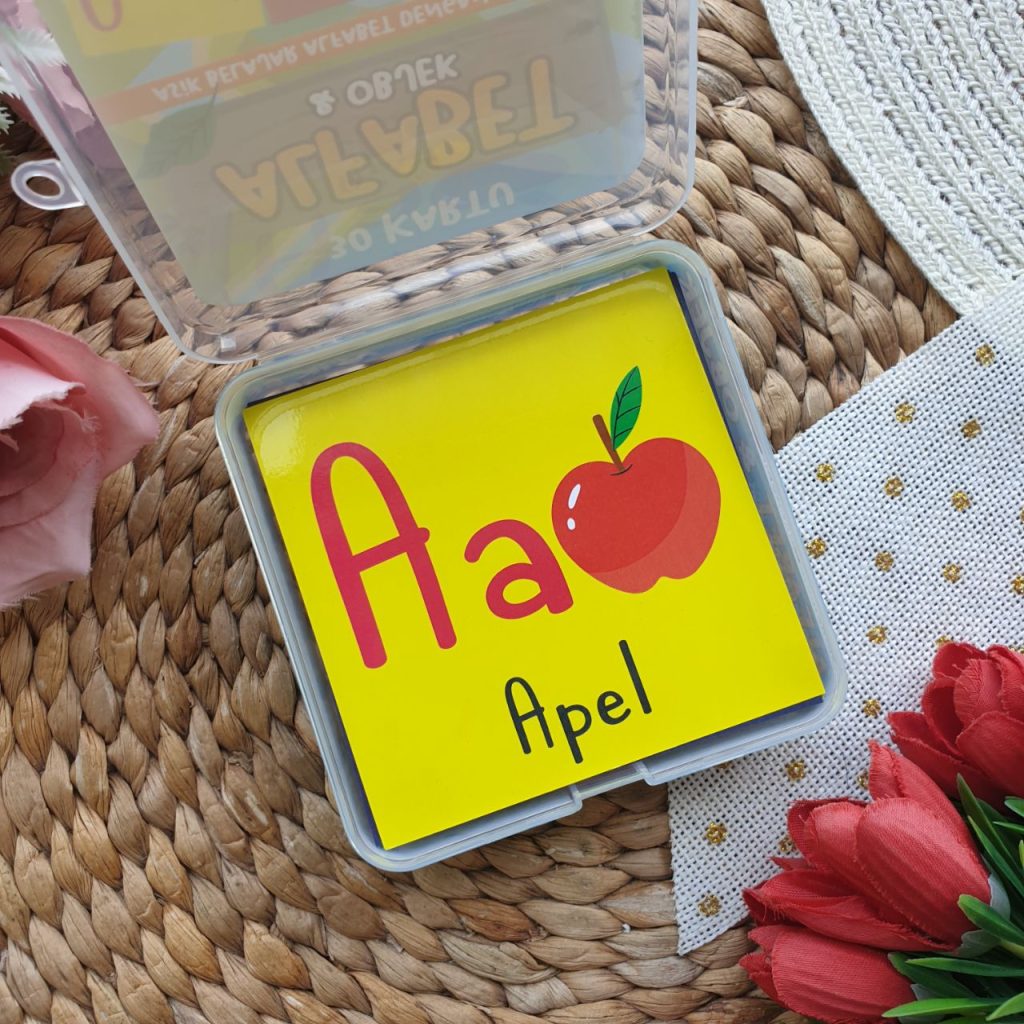 Flash Card 30 Kartu Alfabet Dan Objek Asik Belajar Dengan Gambar - Toko ...