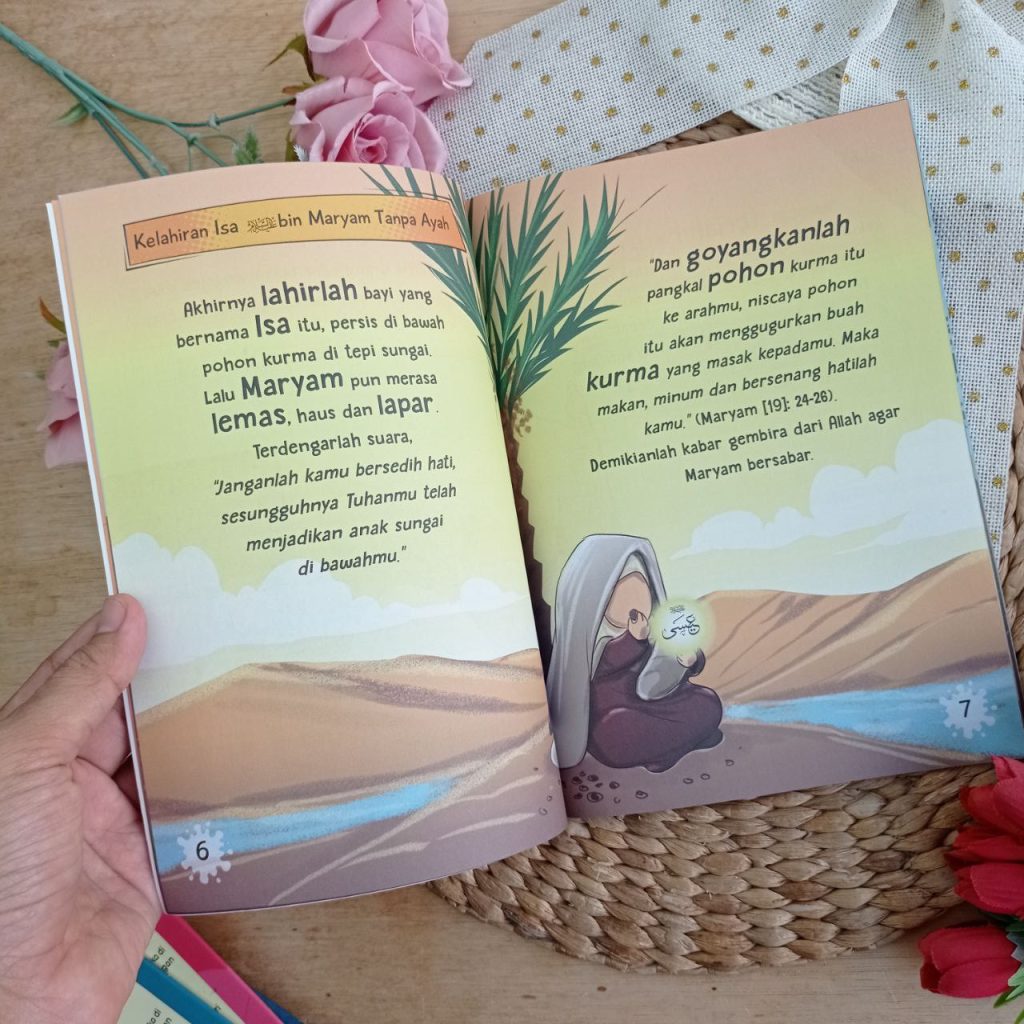 Buku Anak Nabi Isa Dan Mukjizat-Mukjizatnya Serial Rasul Ulul Azmi ...