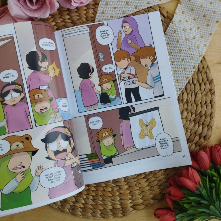 Komik Anak Islami Tarbiyah Khuluqiyah Menjaga Akhlakku - Toko Muslim