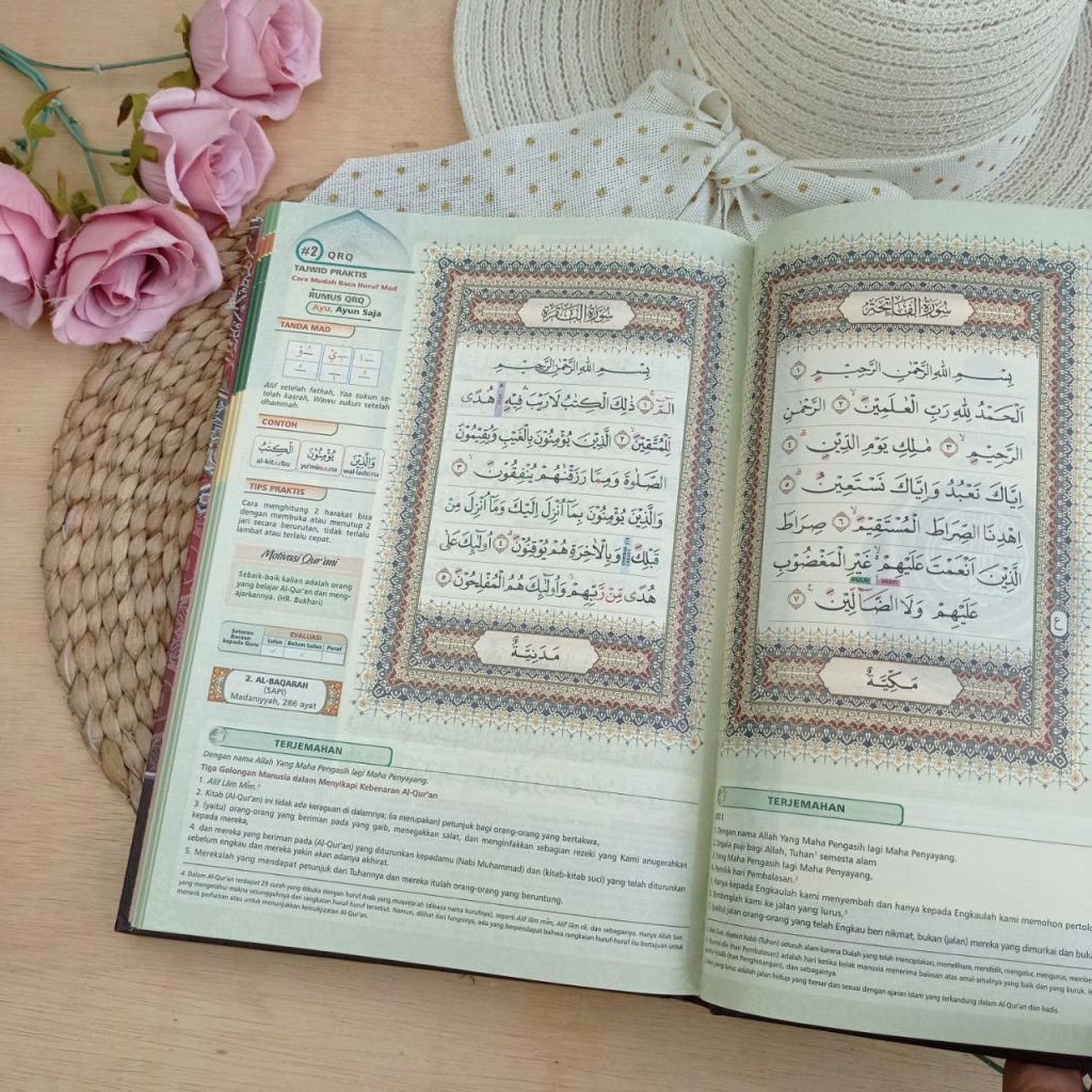 Al-Quran Belajar Tahsin Metode QRQ Quantum Reading Quran 3 Langkah ...