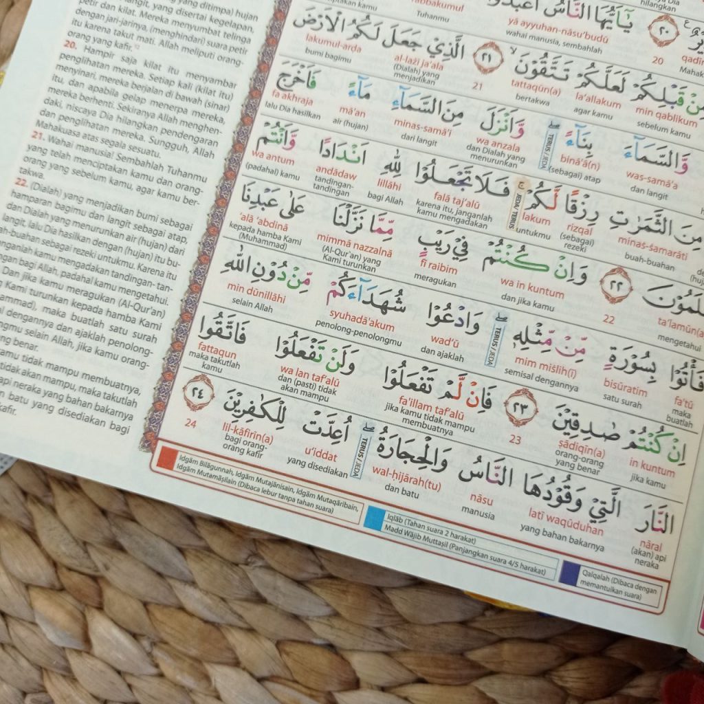 Al-Quranulkarim Syauqi Mudah Baca Untuk Pemula Transliterasi Terjemah ...