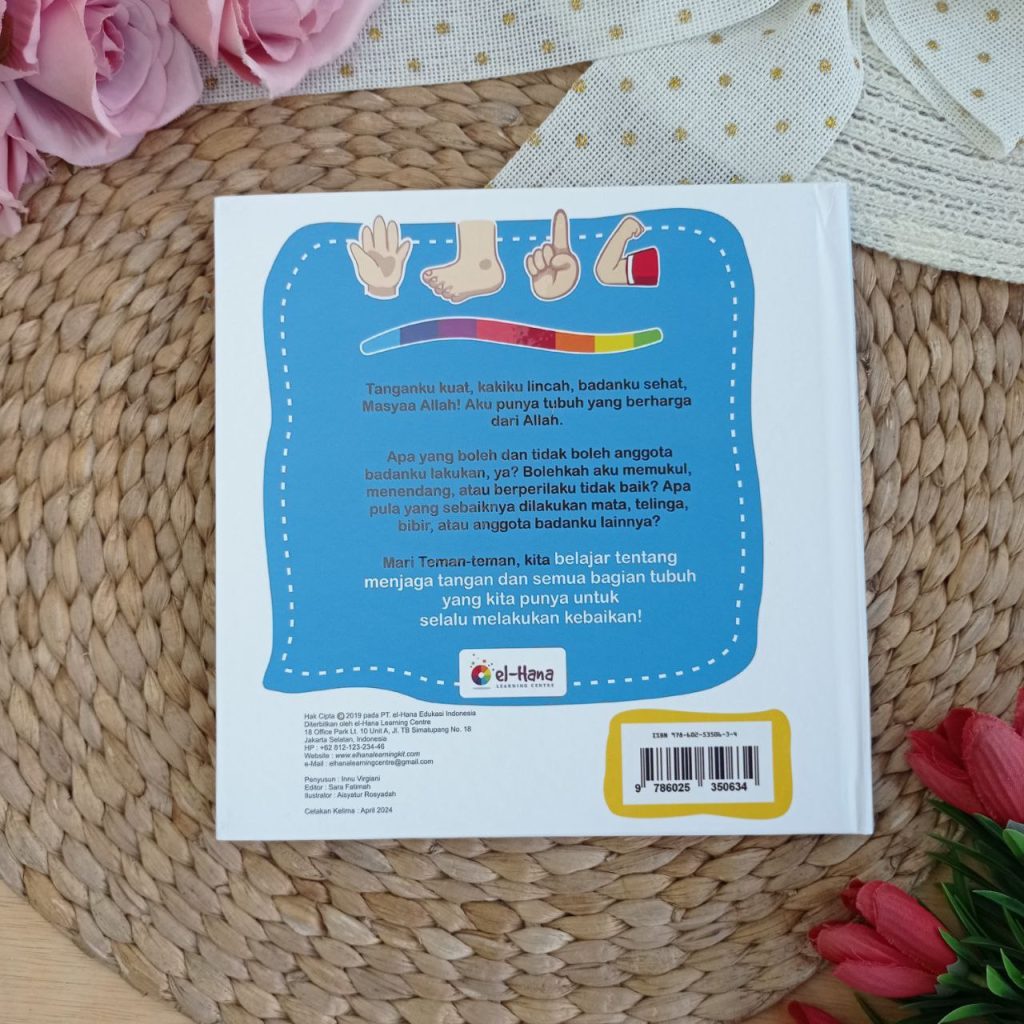 Buku Anak Lift The Book Kujaga Tanganku - Toko Muslim