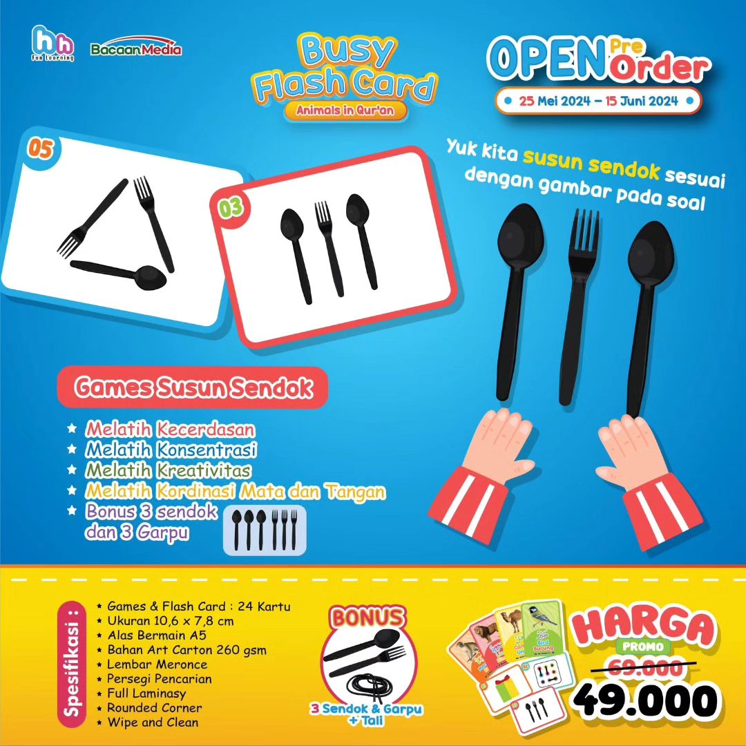Busy Flash Card Animal In Quran Belajar Hewan Sambil Bermain Permainan ...