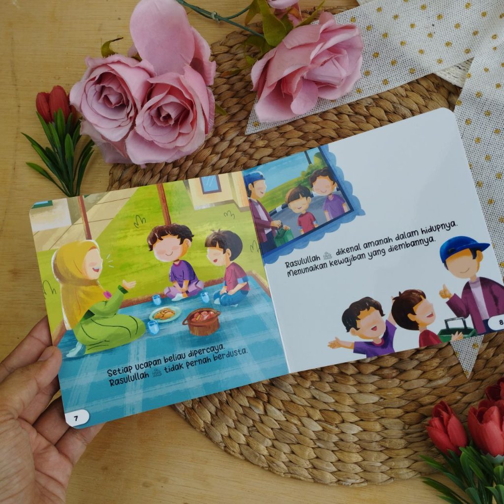 Buku Anak Board Book Rasulullah Teladanku Membentuk Akhlak Mulia Sejak ...