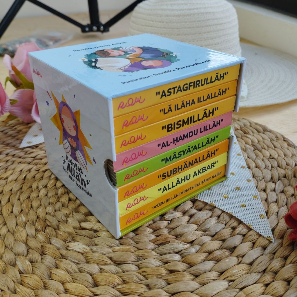 Buku Anak Board Book Seri Zikir Pertamaku Kuingat Allah Set 8 Buku ...