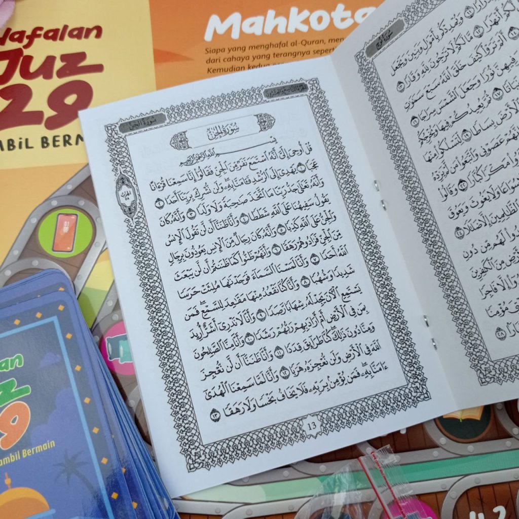 Permainan Anak Langkah Murajaah Juz 29 Menghafal Bisa Sambil Bermain ...