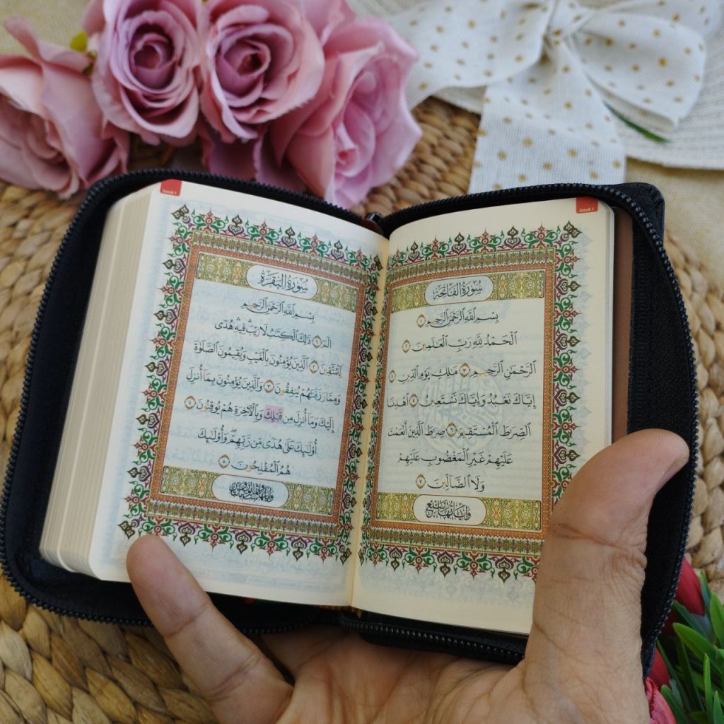 Al-Quran Saku Mushaf Alqosbah Khath Madinah Ritsleting A7 (Stok Kosong ...