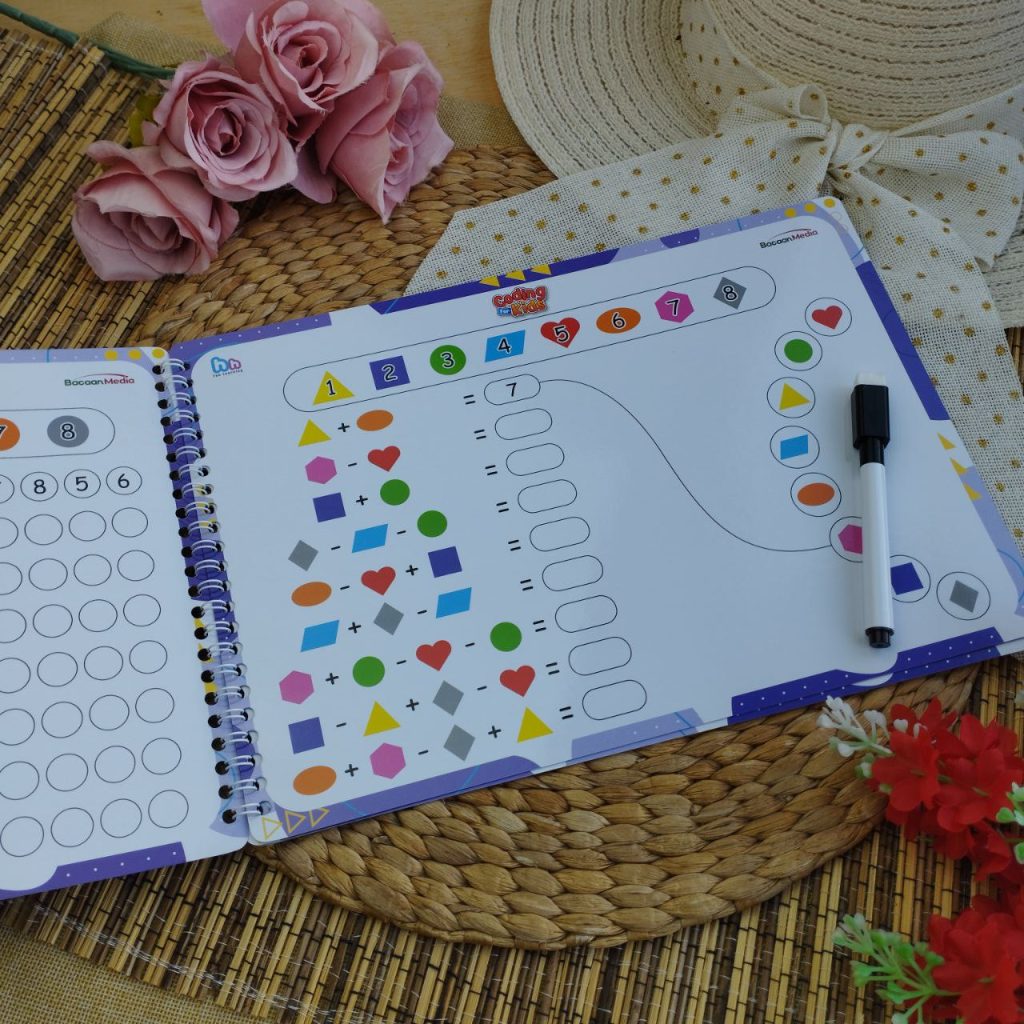 Buku Anak Stimulus Kecerdasan Berpikir Coding For Kids Membaca Menulis ...