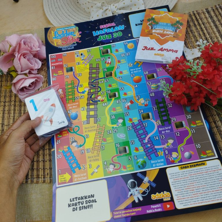 Ladder Dan Slider Permainan Edukasi Anak Islami Ular Tangga Serial ...