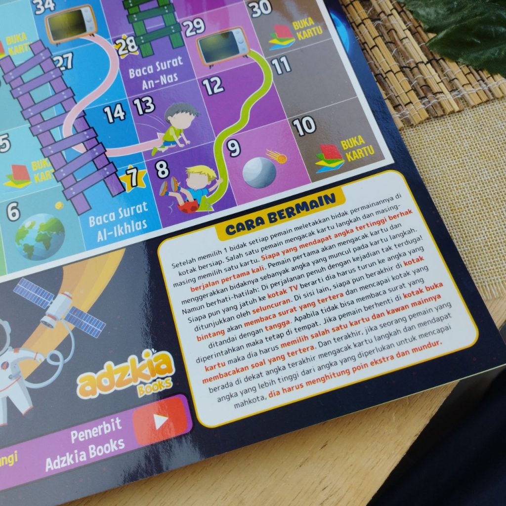 Ladder Dan Slider Permainan Edukasi Anak Islami Ular Tangga Serial ...