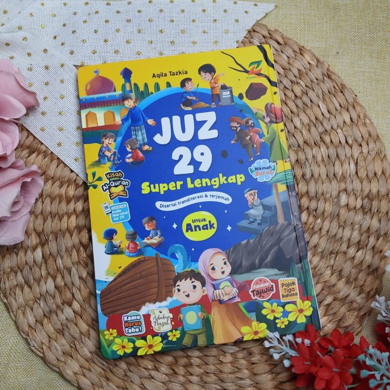 Buku Anak Al-Quran Juz 29 Super Lengkap Disertai Transliterasi Dan ...