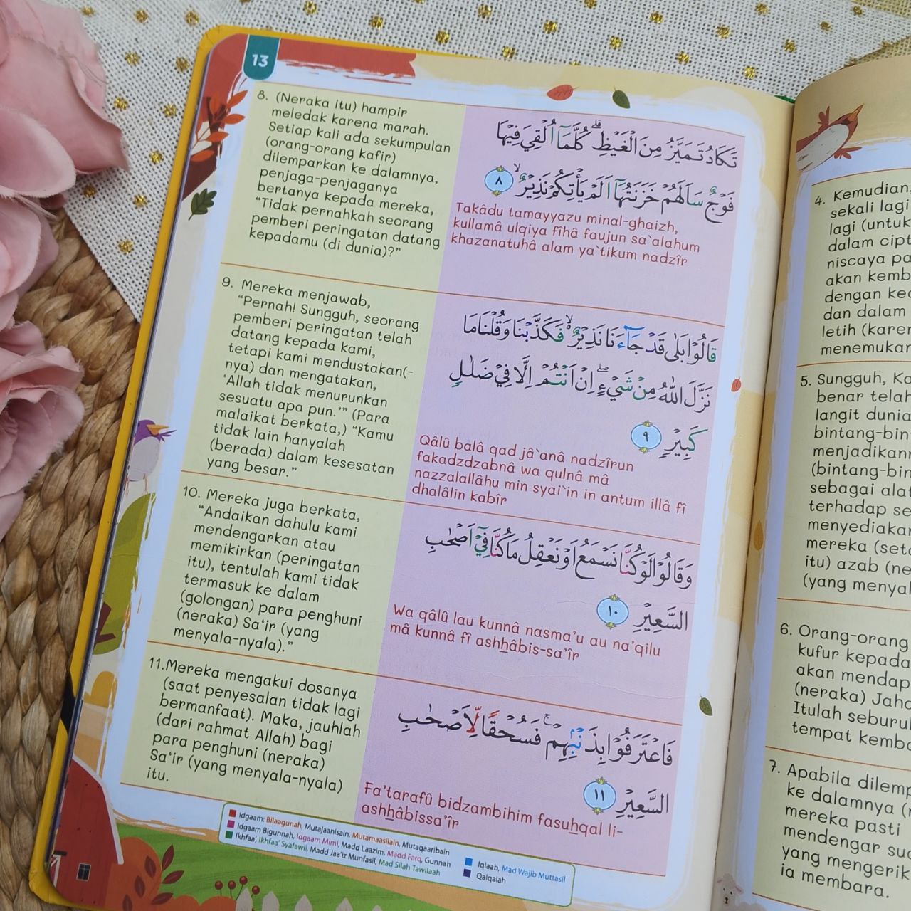 Buku Anak Al-Quran Juz 29 Super Lengkap Disertai Transliterasi Dan ...
