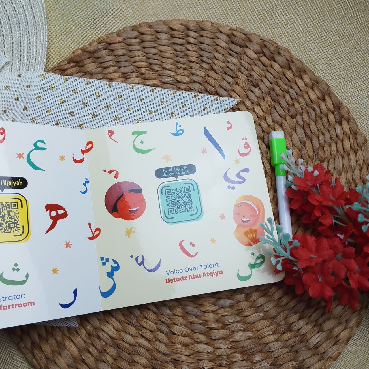 Buku Anak Board Book My First Hijaiyah From The Quran Tauhid Series ...