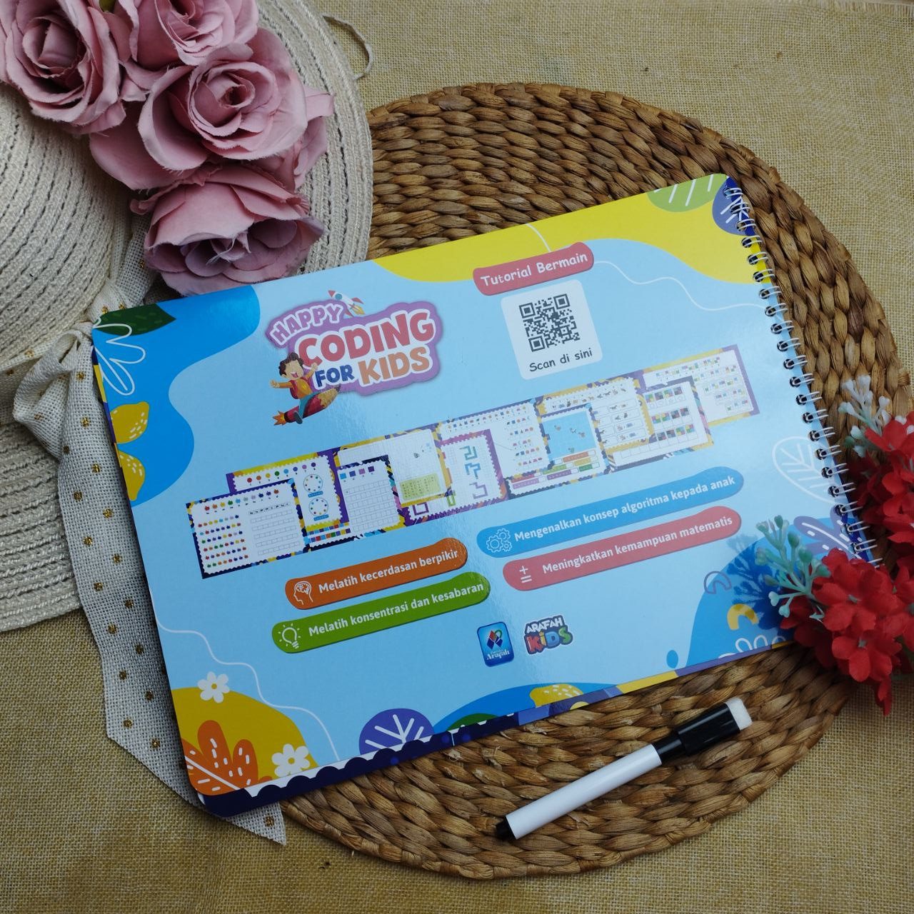 Buku Anak Happy Coding For Kids Belajar Bermain Berpikir Kreatif - Toko ...