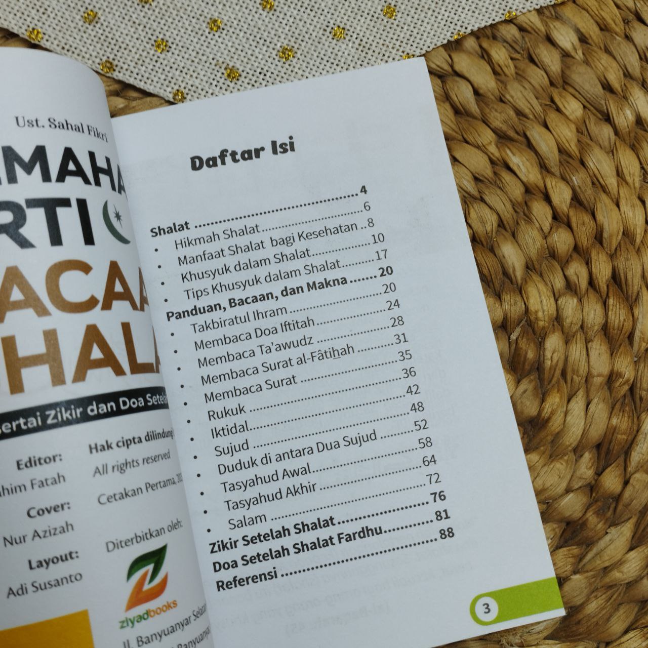 Buku Memahami Arti Bacaan Shalat Disertai Zikir Dan Doa Setelah Shalat ...
