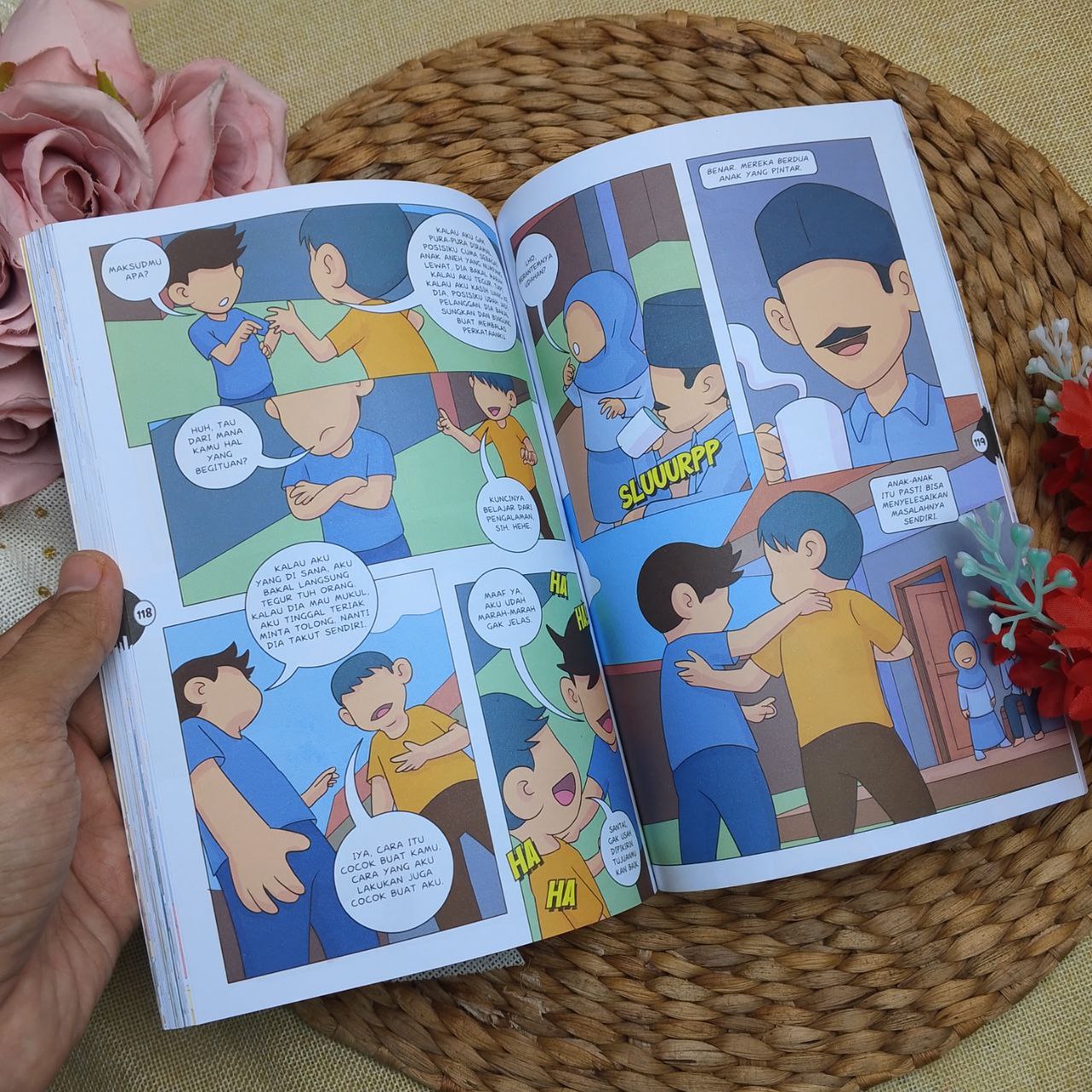 Buku Anak Komik Terus Berbuat Baik Aku Pintar Tauhid - Toko Muslim